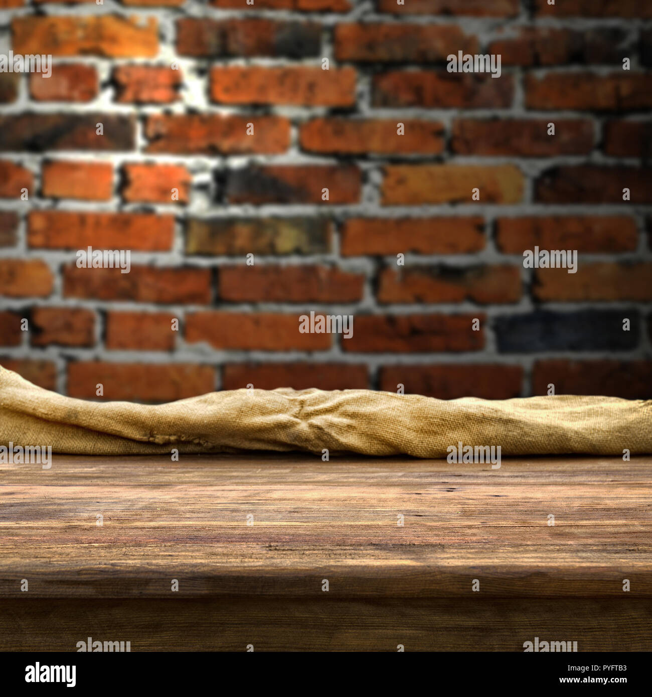 empty table for product display montages Stock Photo - Alamy