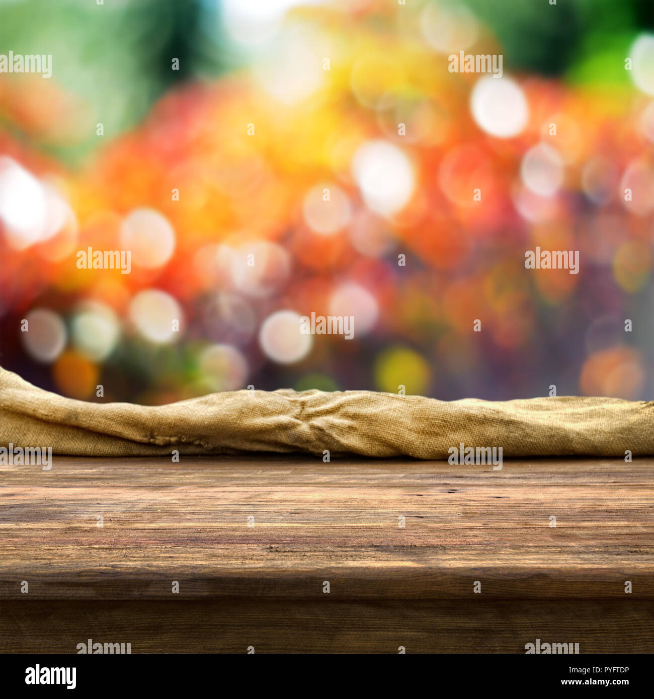 empty table for product display montages Stock Photo - Alamy