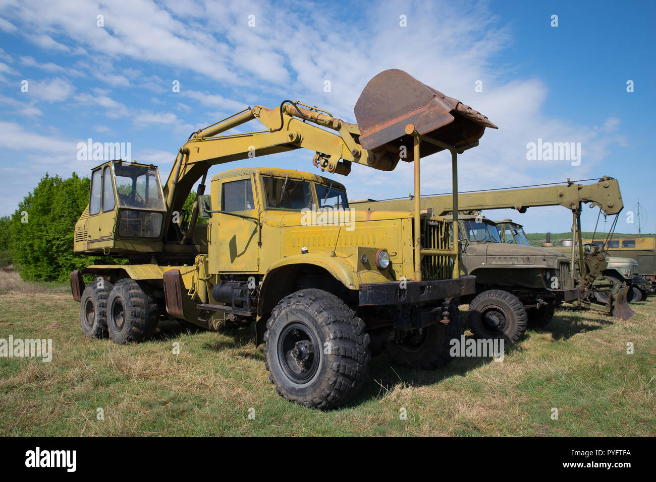 Old soviet military truck hi-res stock photography and images - Alamy