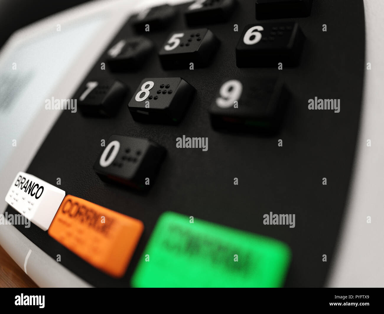Electronic voting machine hi-res stock photography and images - Alamy
