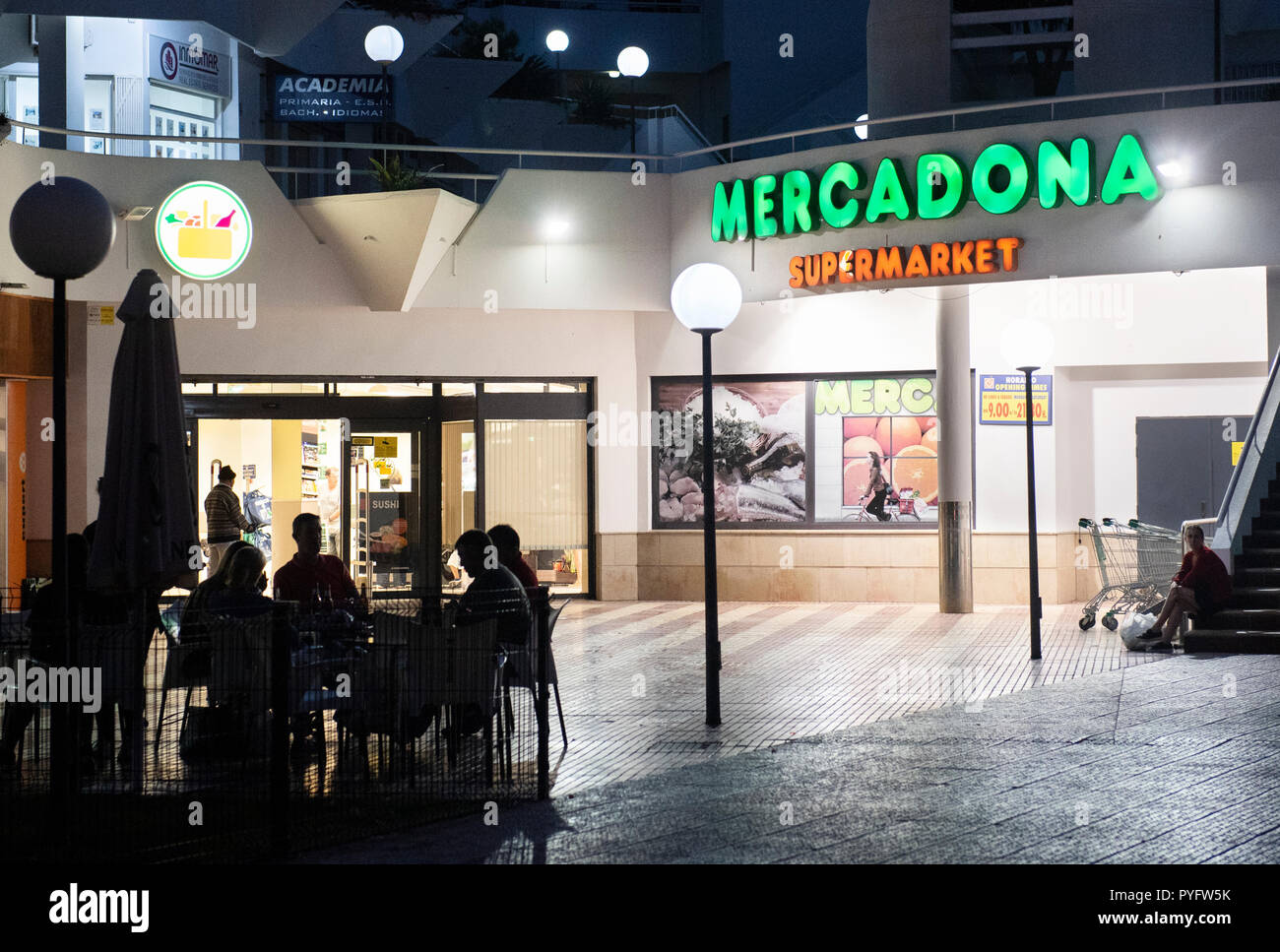 Spanish supermarket chain, Mercadona, seen in Spain Stock Photo - Alamy