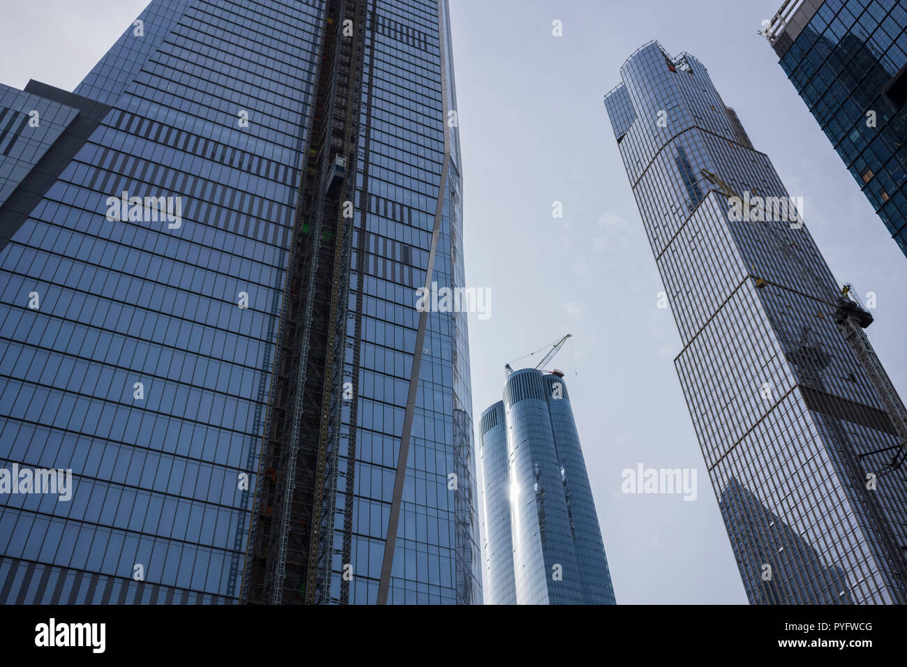 High-rise apartment buildings in the Hell's Kitchen neighborhood ...