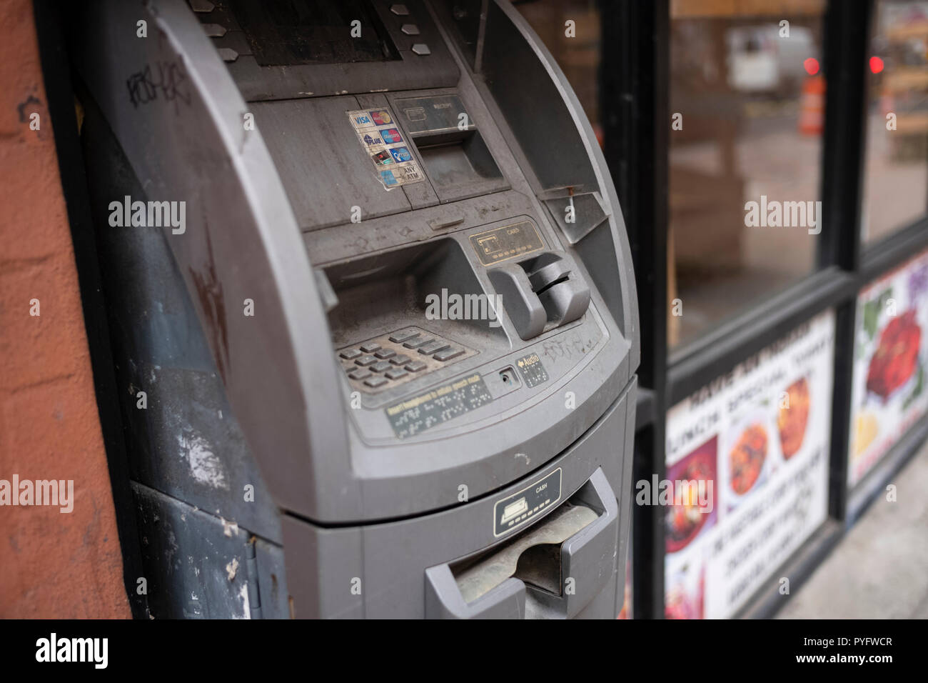 Destroyed cash machine hi-res stock photography and images - Alamy