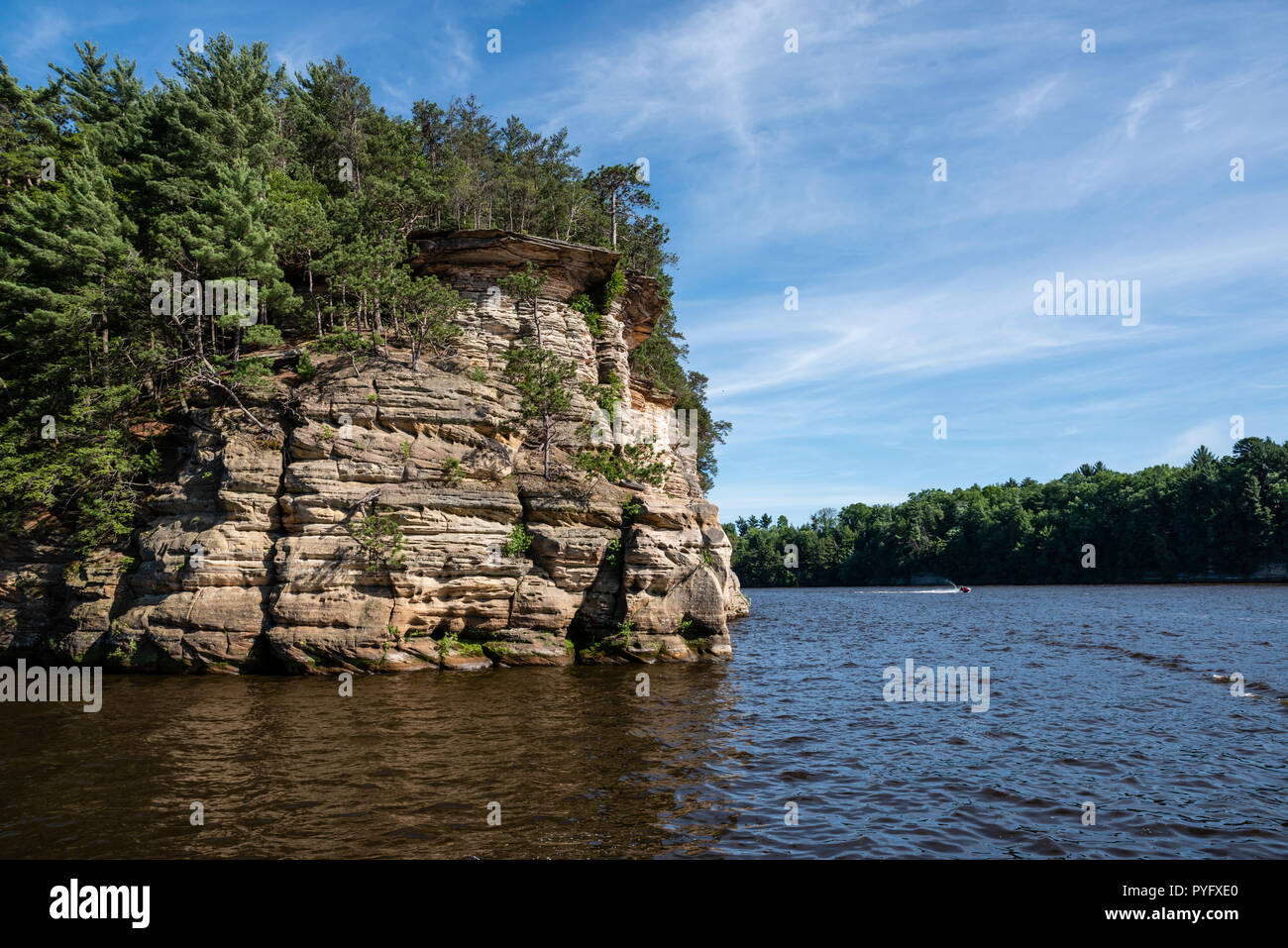 Rock formations wisconsin dells hi-res stock photography and images - Alamy