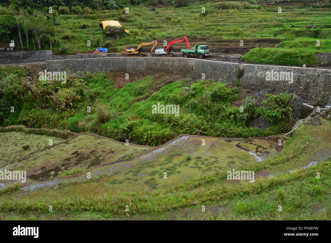 Bangaan rice terraces hi-res stock photography and images - Alamy