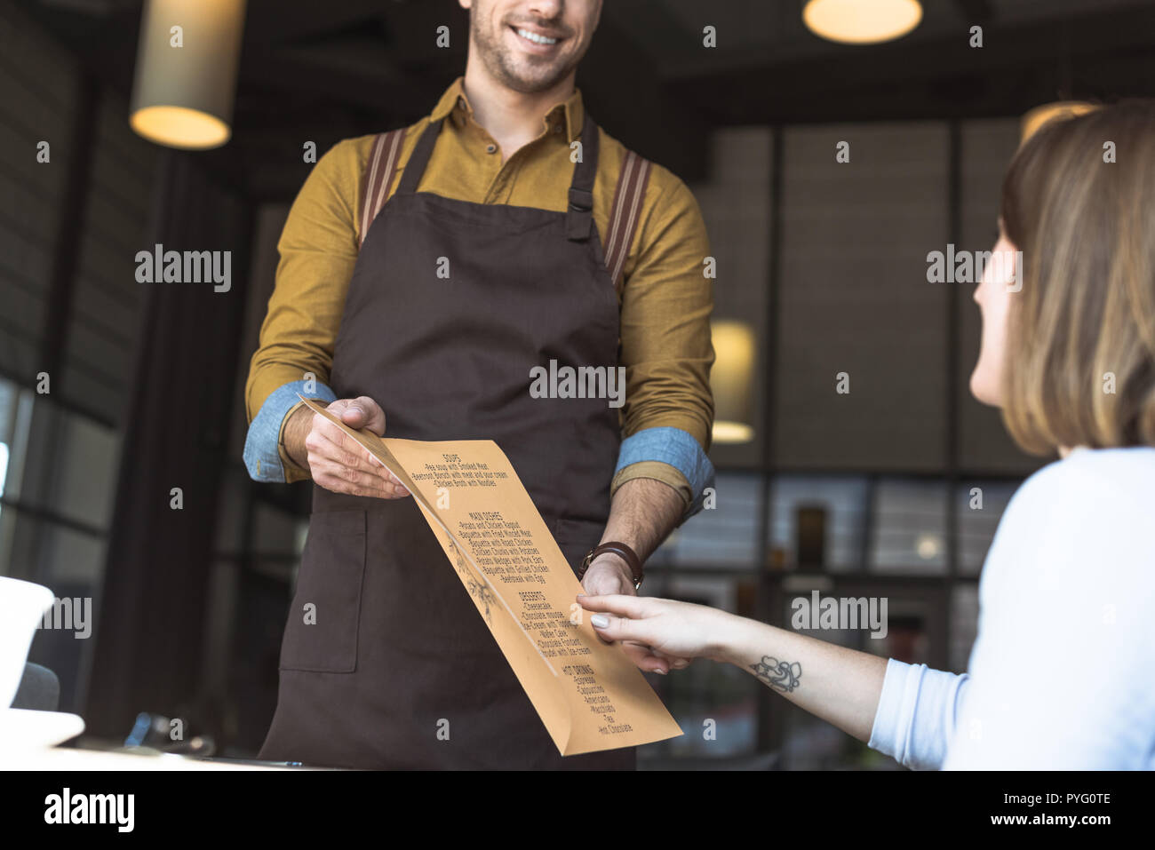 Waiter And Gesture High Resolution Stock Photography and Images - Alamy