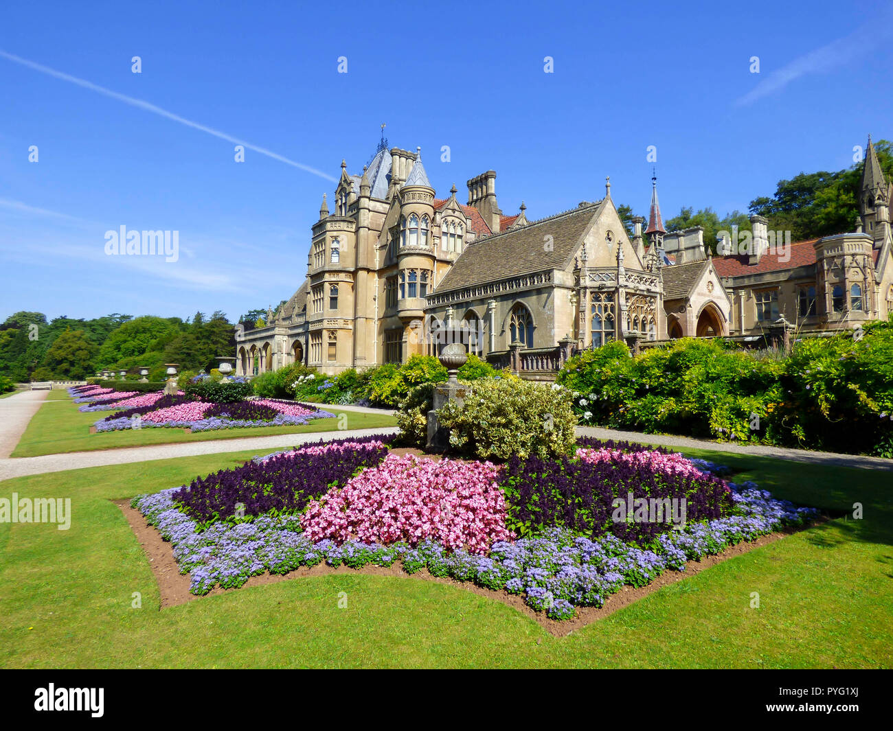 National Trust Tyntesfield House near Bristol, North Somerset, England ...