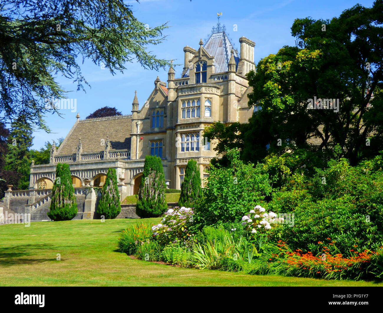 National Trust Tyntesfield House near Bristol, North Somerset, England ...
