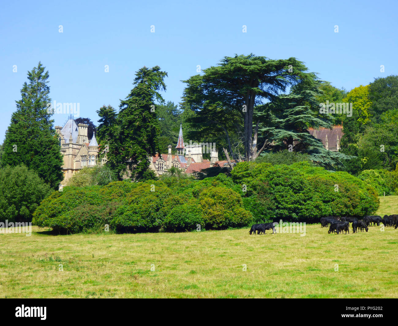 National Trust Tyntesfield House near Bristol, North Somerset, England ...