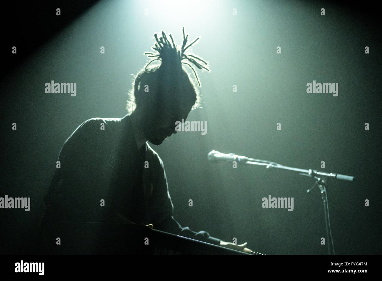 Denmark, Copenhagen - October 26, 2018. The French singer, musician and ...