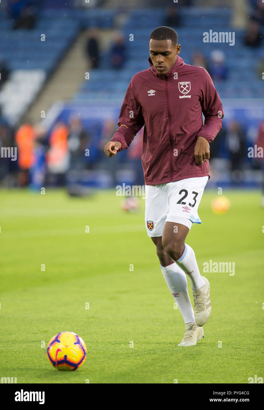 King Power Stadium, Leicester, UK. 27th Oct, 2018. EPL Premier League ...