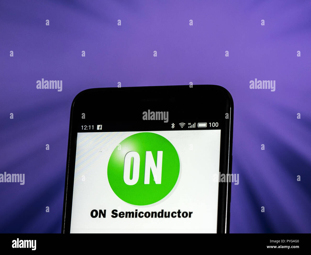 Led technology company logo hi-res stock photography and images - Alamy