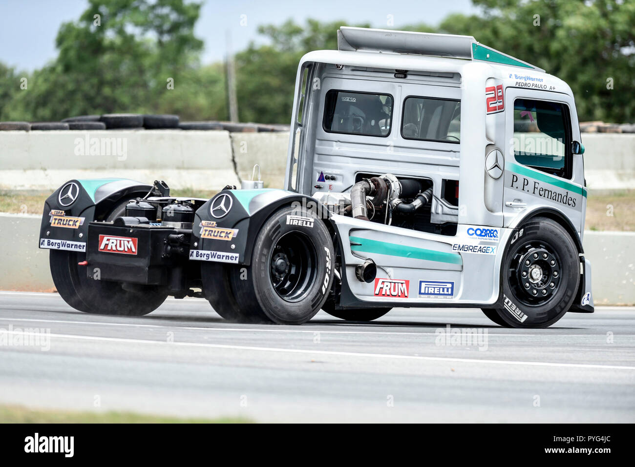 Curvelo, Brazil. 27th Oct, 2018. Pedro Paulo during the Copa Truck in ...