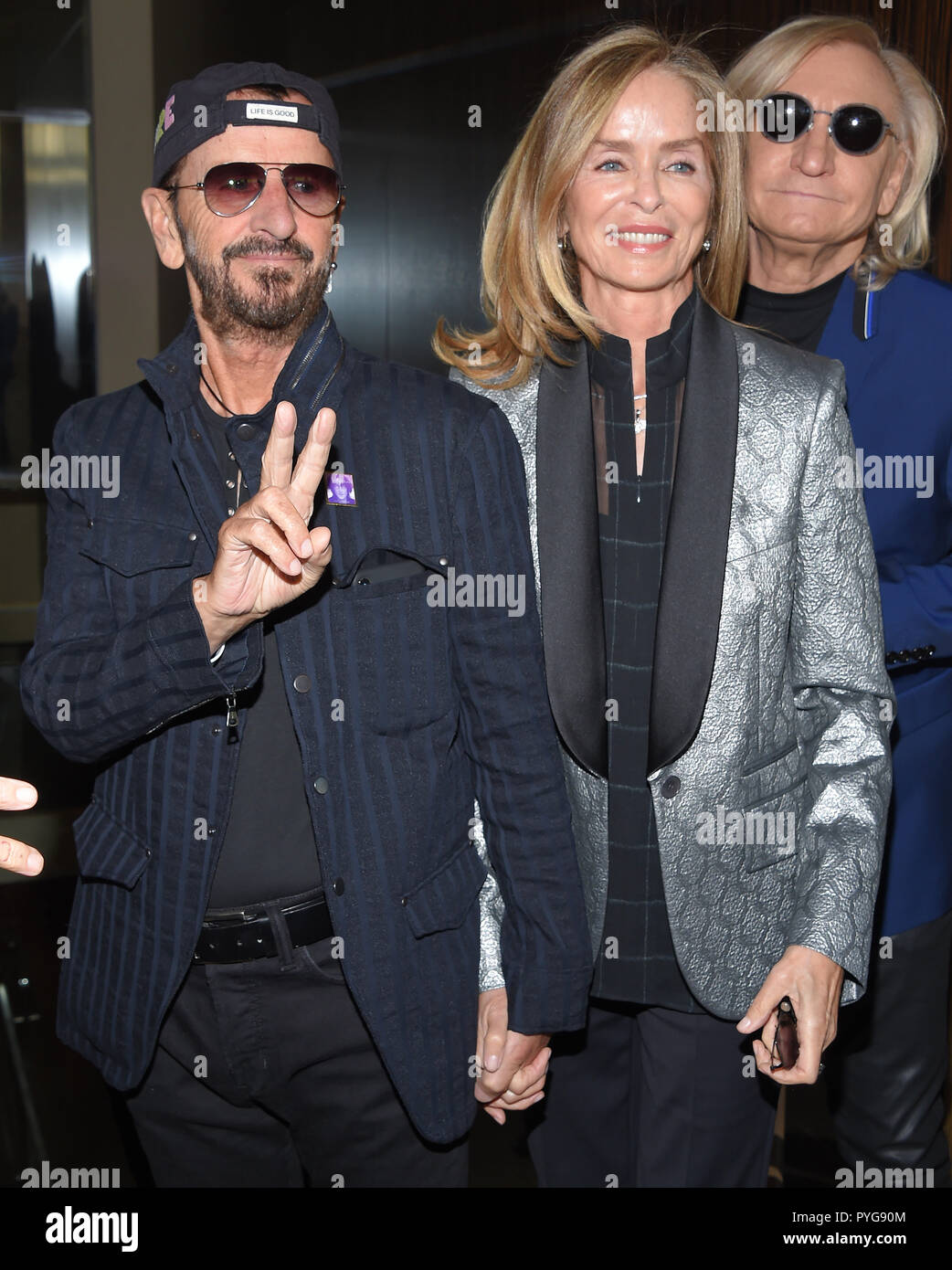 Beverly Hills, California, USA. 27th Oct, 2018. Ringo Starr and Barbara ...