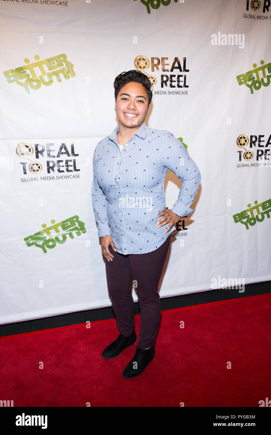 Los Angeles. USA. 27th October, 2018. Dery Galeano attends Real To Reel ...