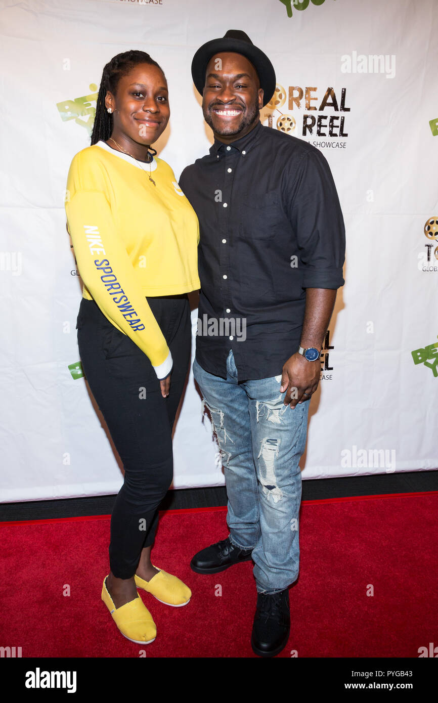 Los Angeles, USA. 27th October, 2018. Kaija Johnson (left) and Disney's ...