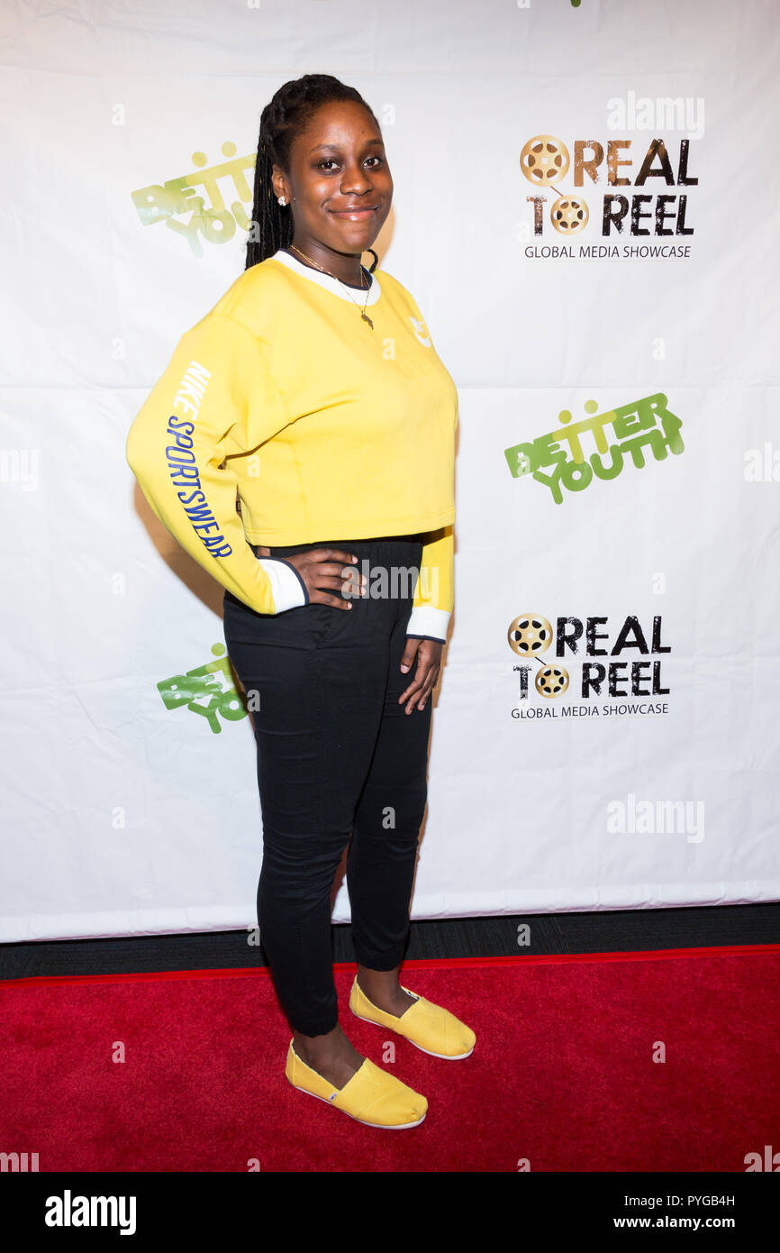 Los Angeles, USA. 27th October, 2018. Kaija Johnson attends Real To ...