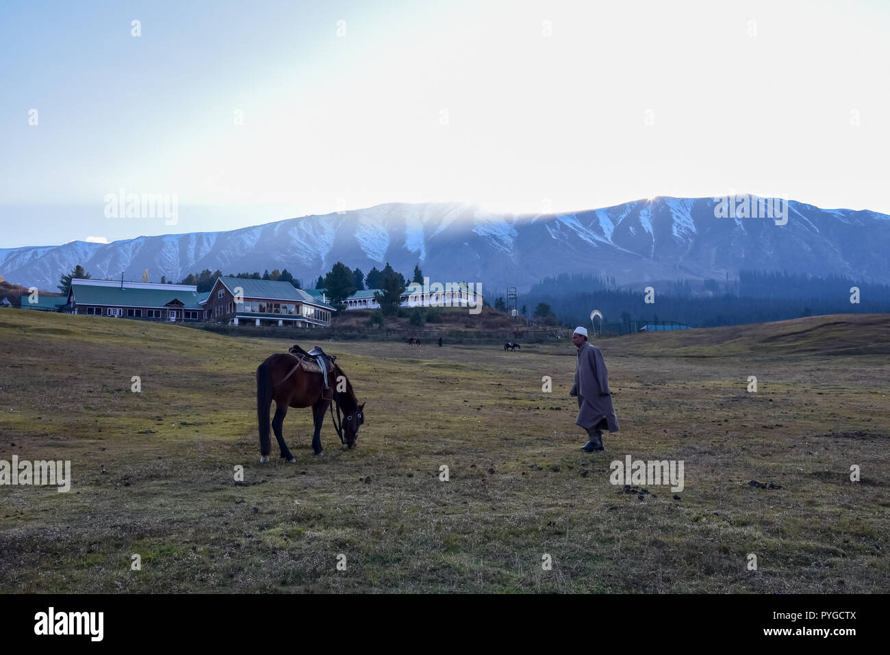 Kashmir gulmarg summer hi-res stock photography and images - Alamy