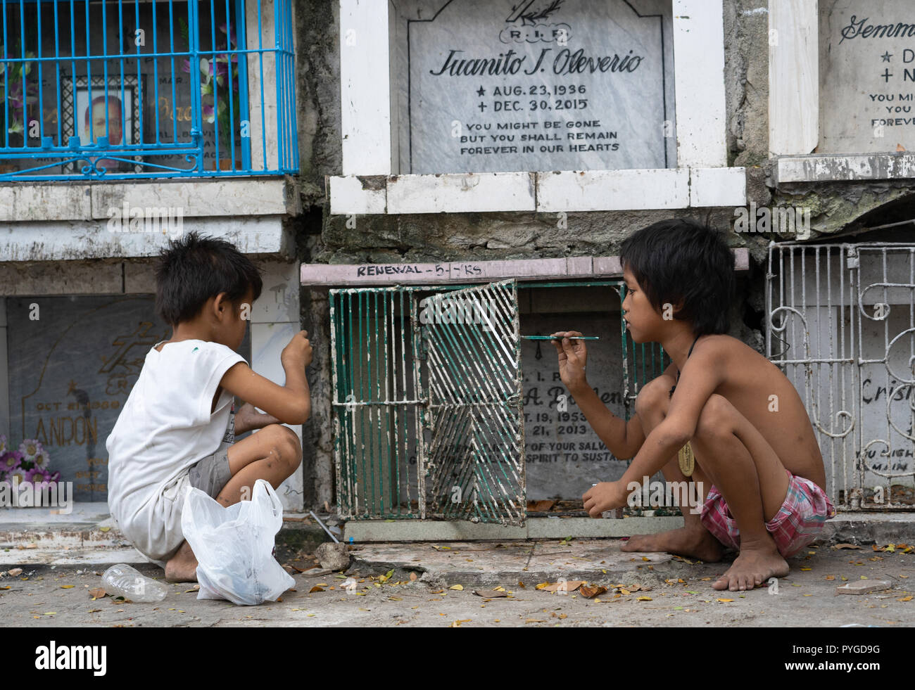 Cebu City, Philippines. 28th Oct 2018. Calamba Cemetery,Cebu City ...