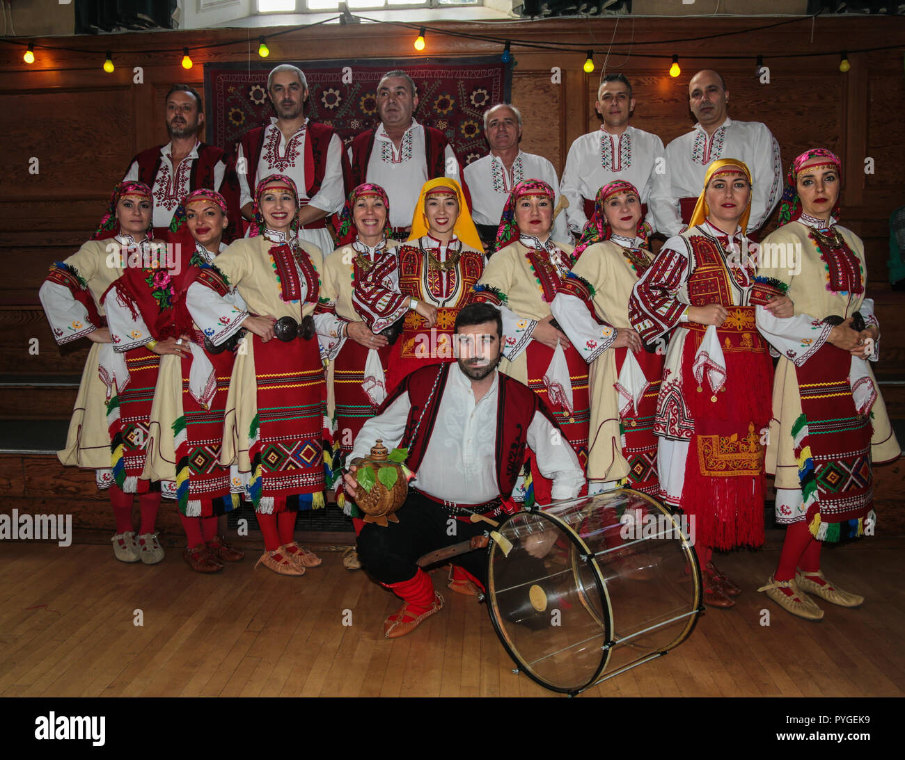 Bulgarian men in traditional attire hi-res stock photography and images ...