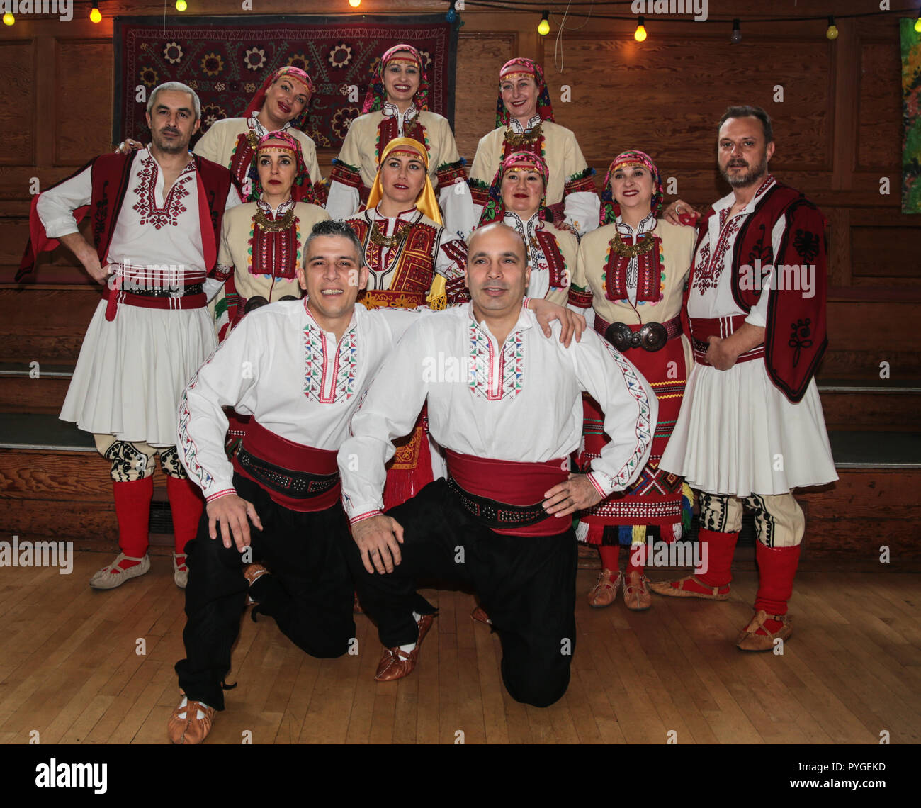 Bulgarian men in traditional attire hi-res stock photography and images ...
