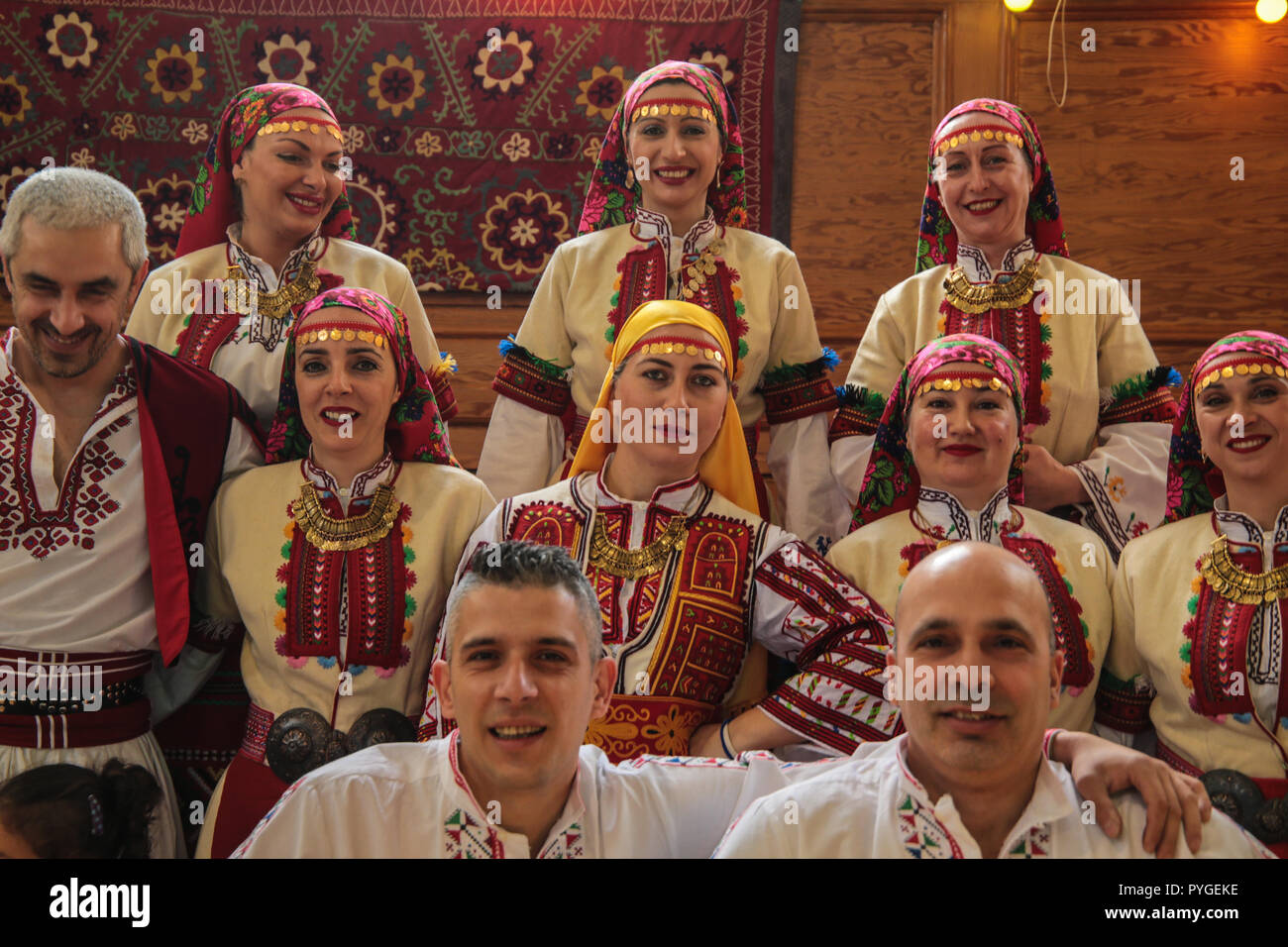 Bulgarian men in traditional attire hi-res stock photography and images ...