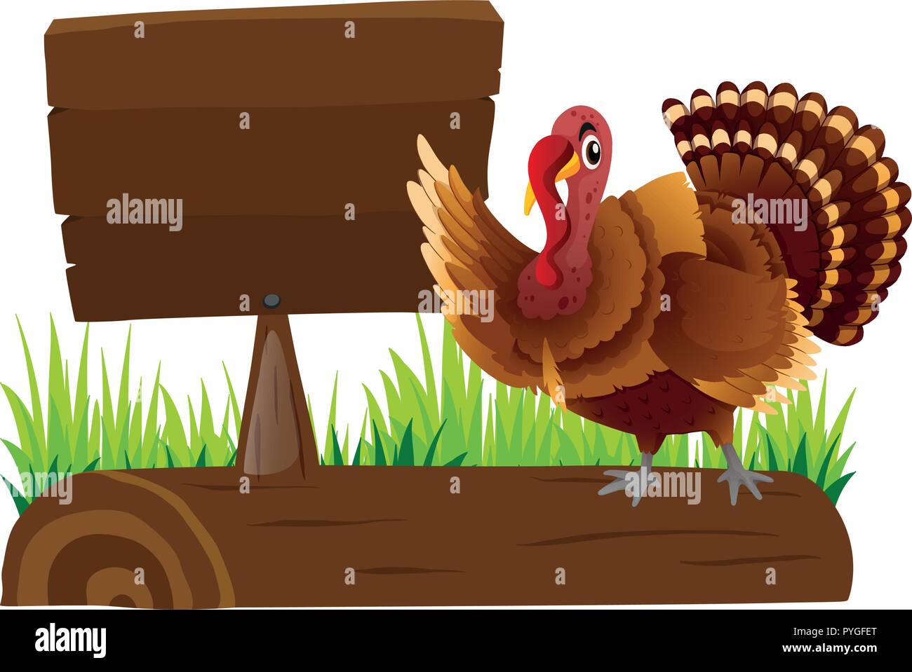 Log on image Stock Vector Images - Alamy