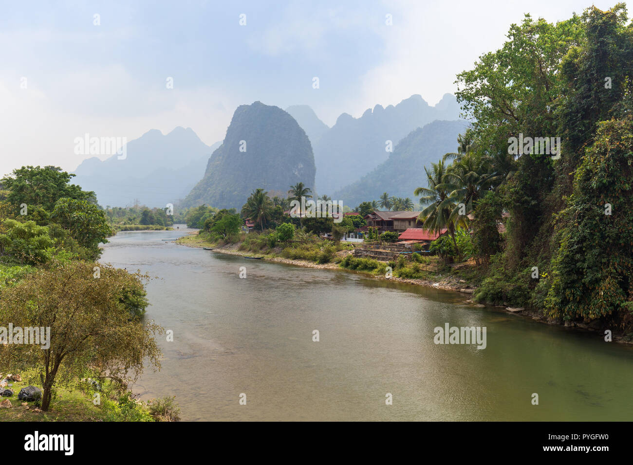 Pha tang vang vieng laos hi-res stock photography and images - Alamy