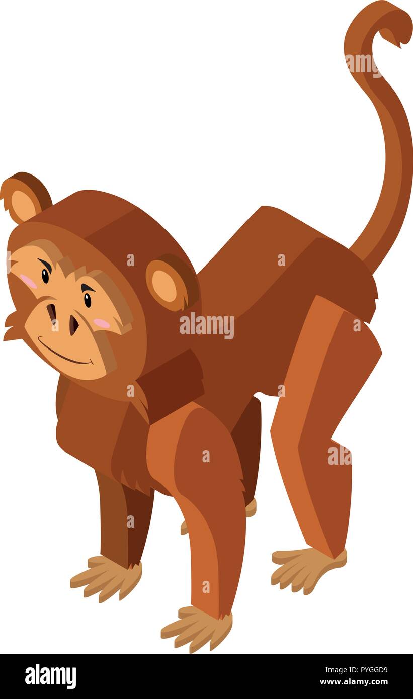 Monkey top Stock Vector Images - Alamy