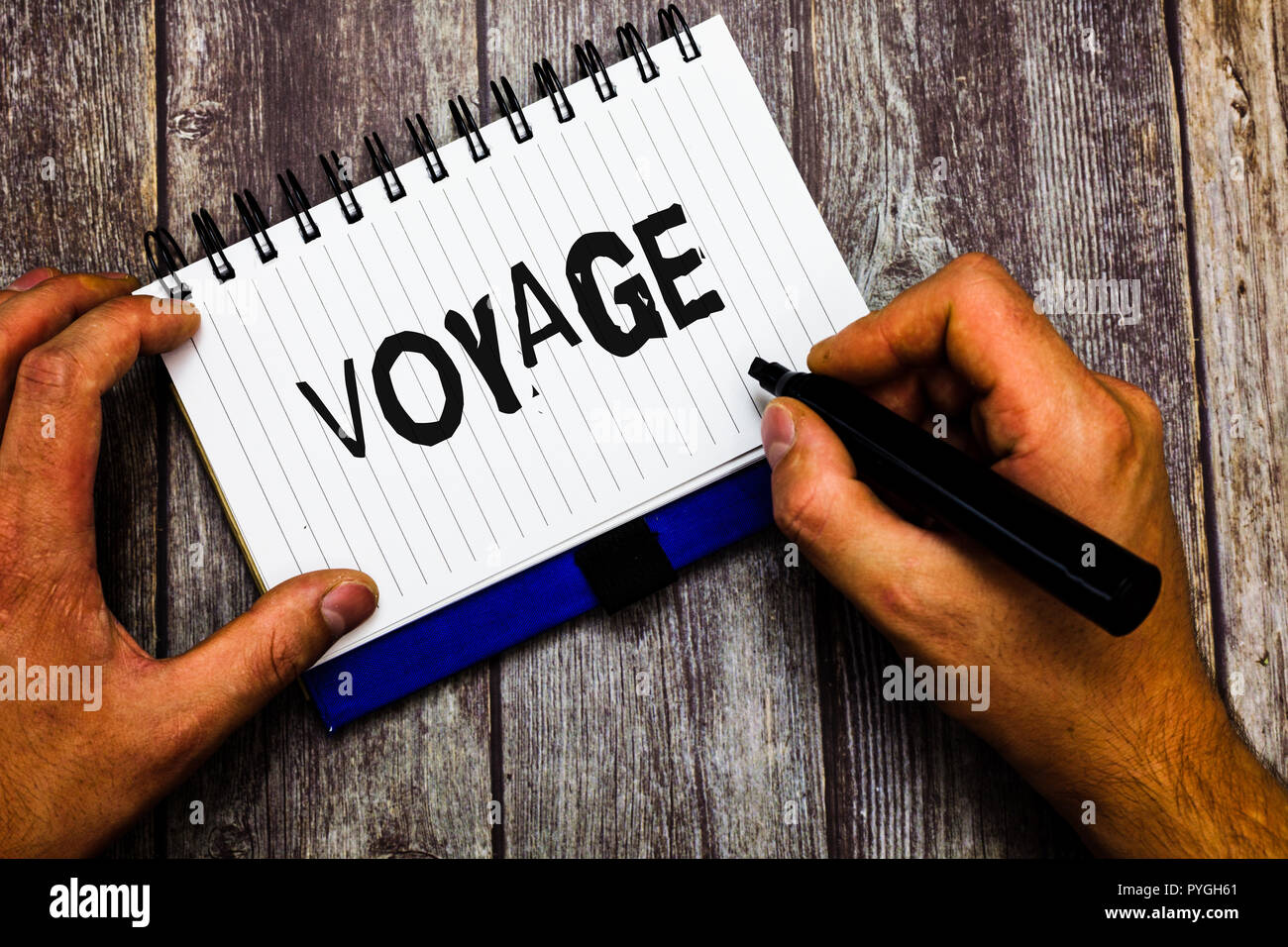 Writing note showing Voyage. Business photo showcasing Long journey ...