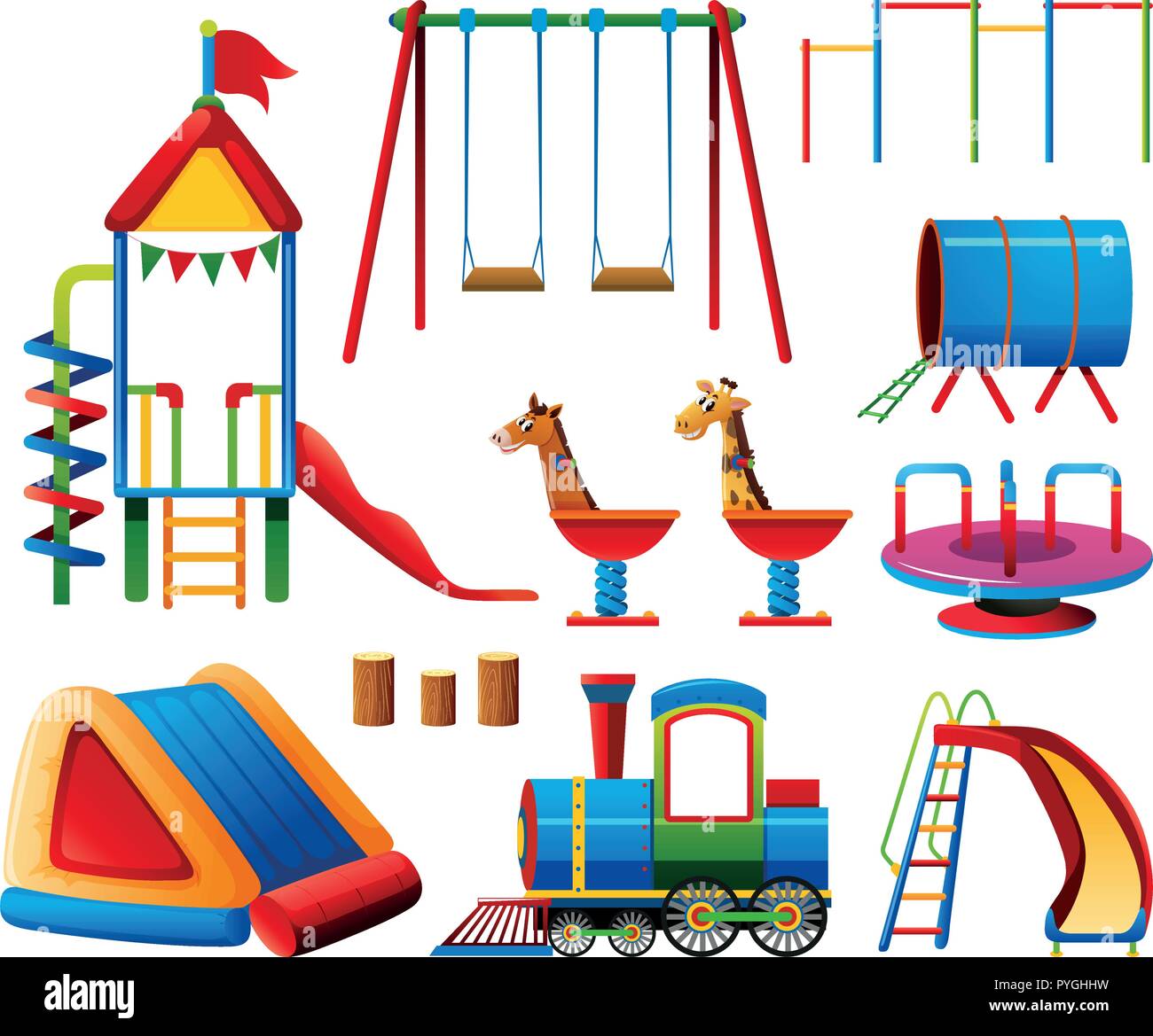 Different stations Stock Vector Images - Alamy