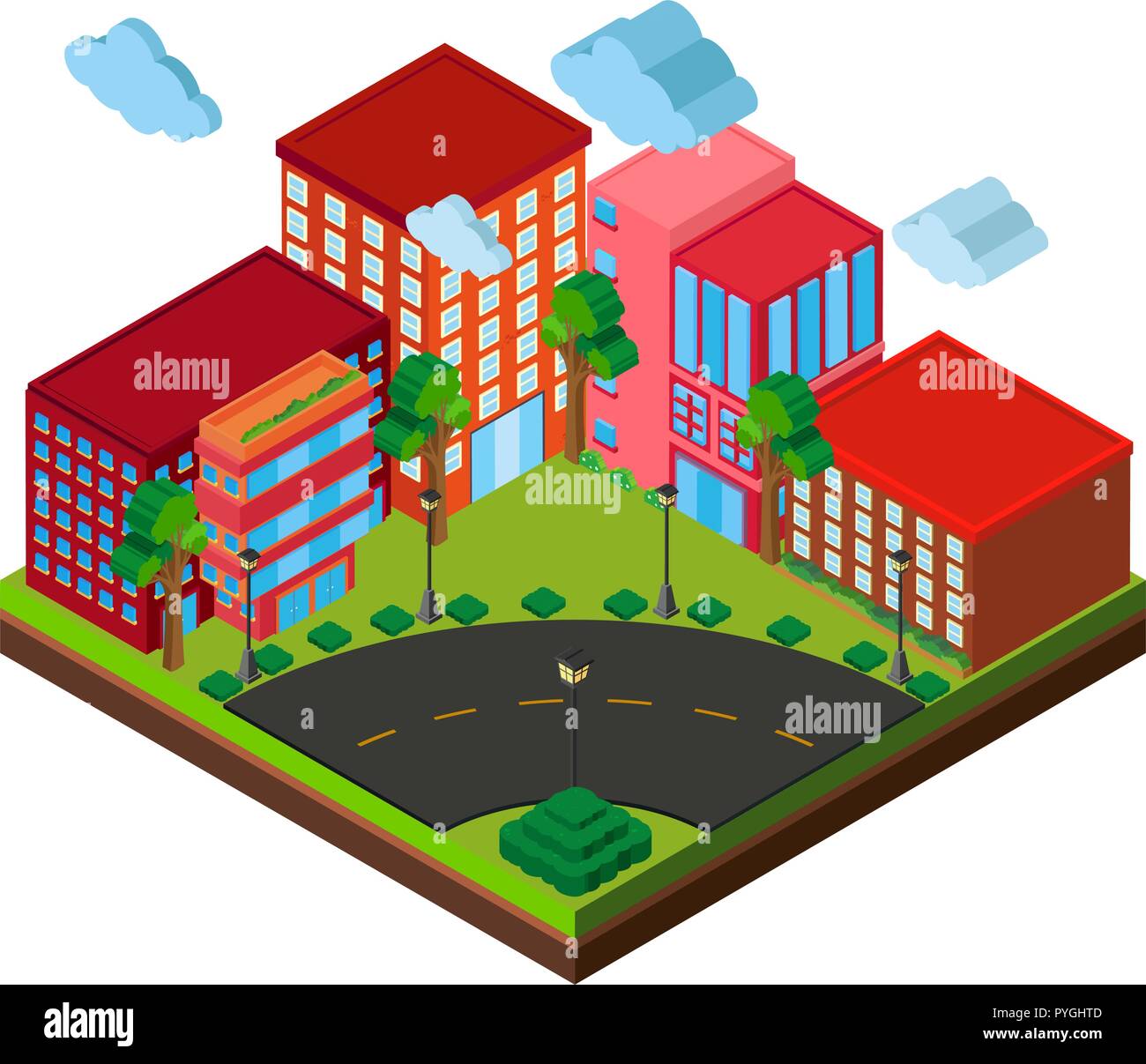 Street corner Stock Vector Images - Alamy