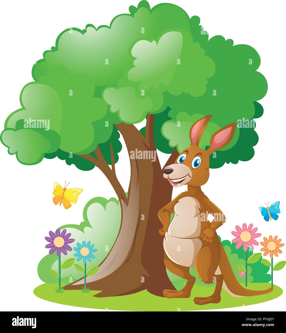 Tree kangaroo Stock Vector Images - Alamy