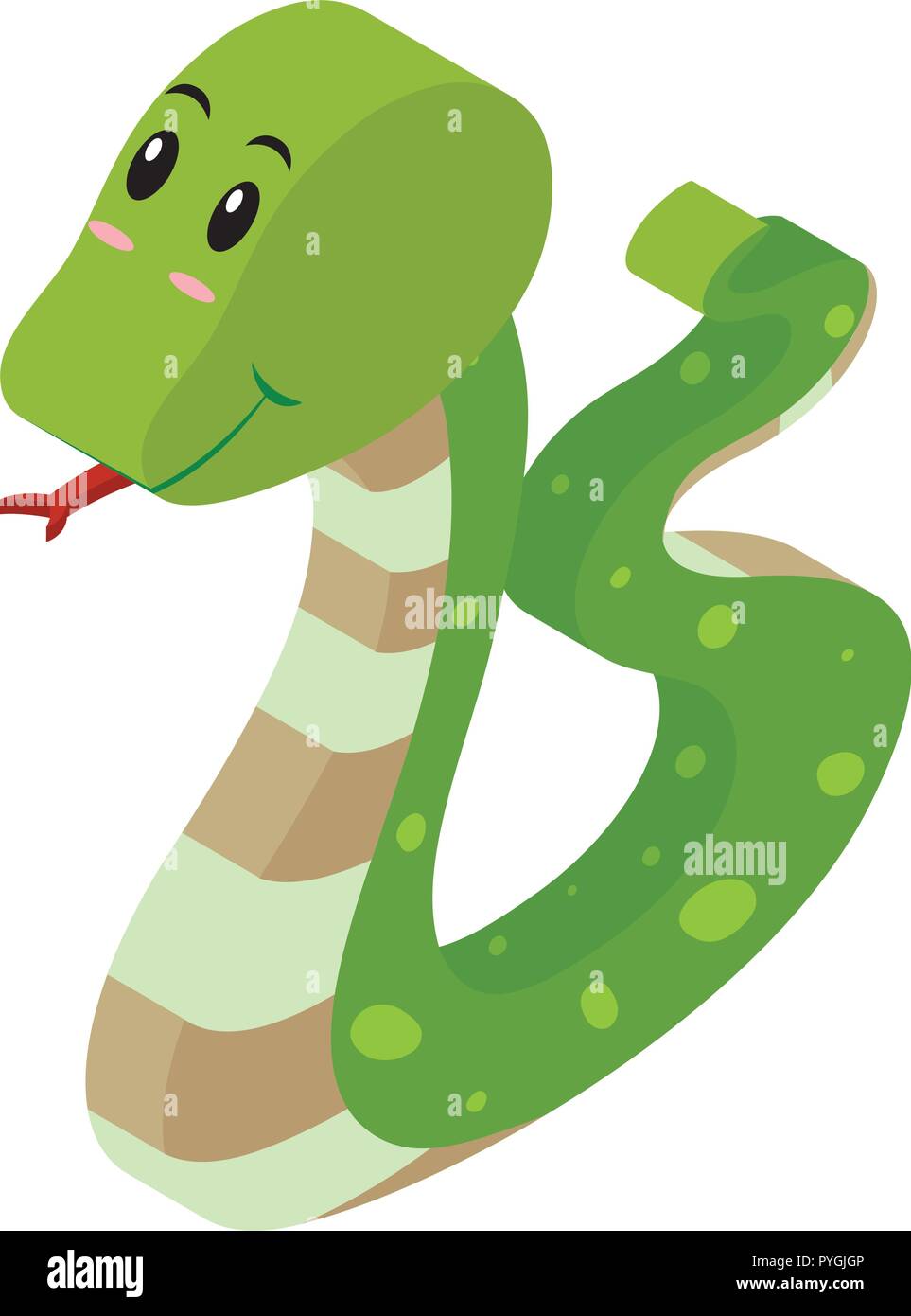 3D design for rattle snake illustration Stock Vector Image & Art - Alamy