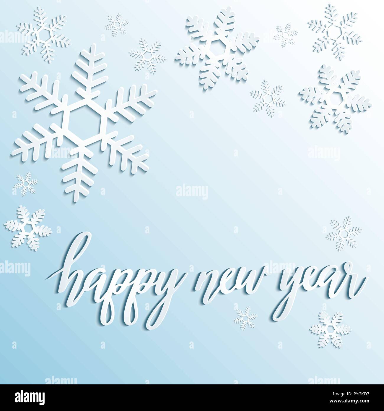 Festive christmas decorations snowflakes Stock Vector Images - Alamy