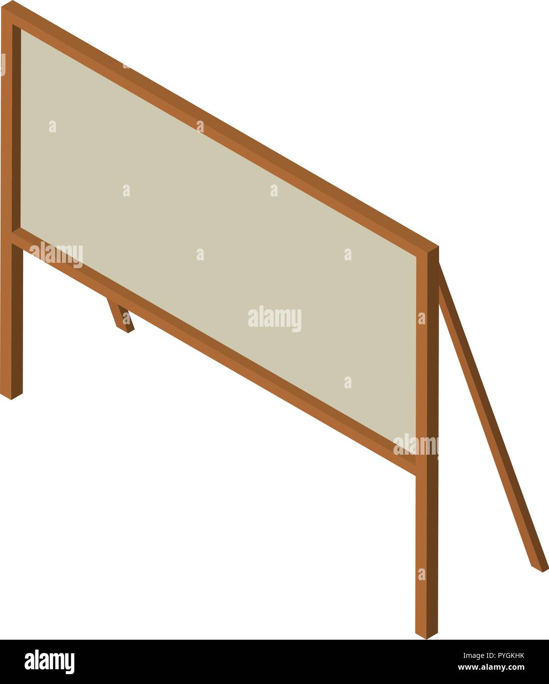 Wooden board in 3D design illustration Stock Vector Image & Art - Alamy