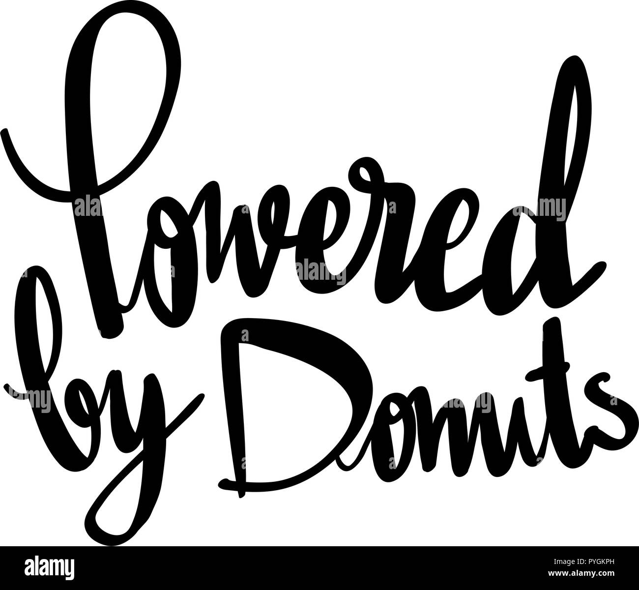 Vector character donut Black and White Stock Photos & Images - Alamy