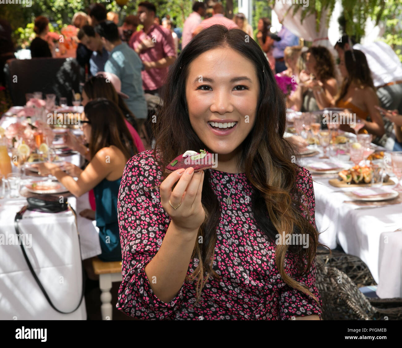Jonathan Bennett and Nikki Martin celebrate "Burn Cook Book" Boozy ...