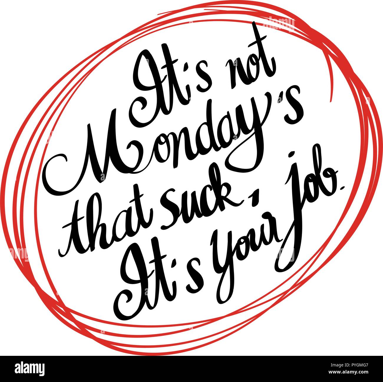 Word expression in red round frame illustration Stock Vector Image ...