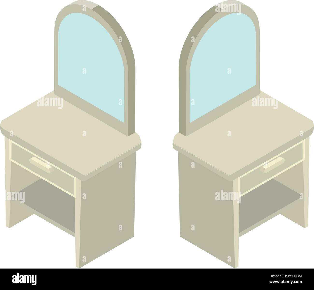 3D design for two mirrors illustration Stock Vector Image & Art - Alamy