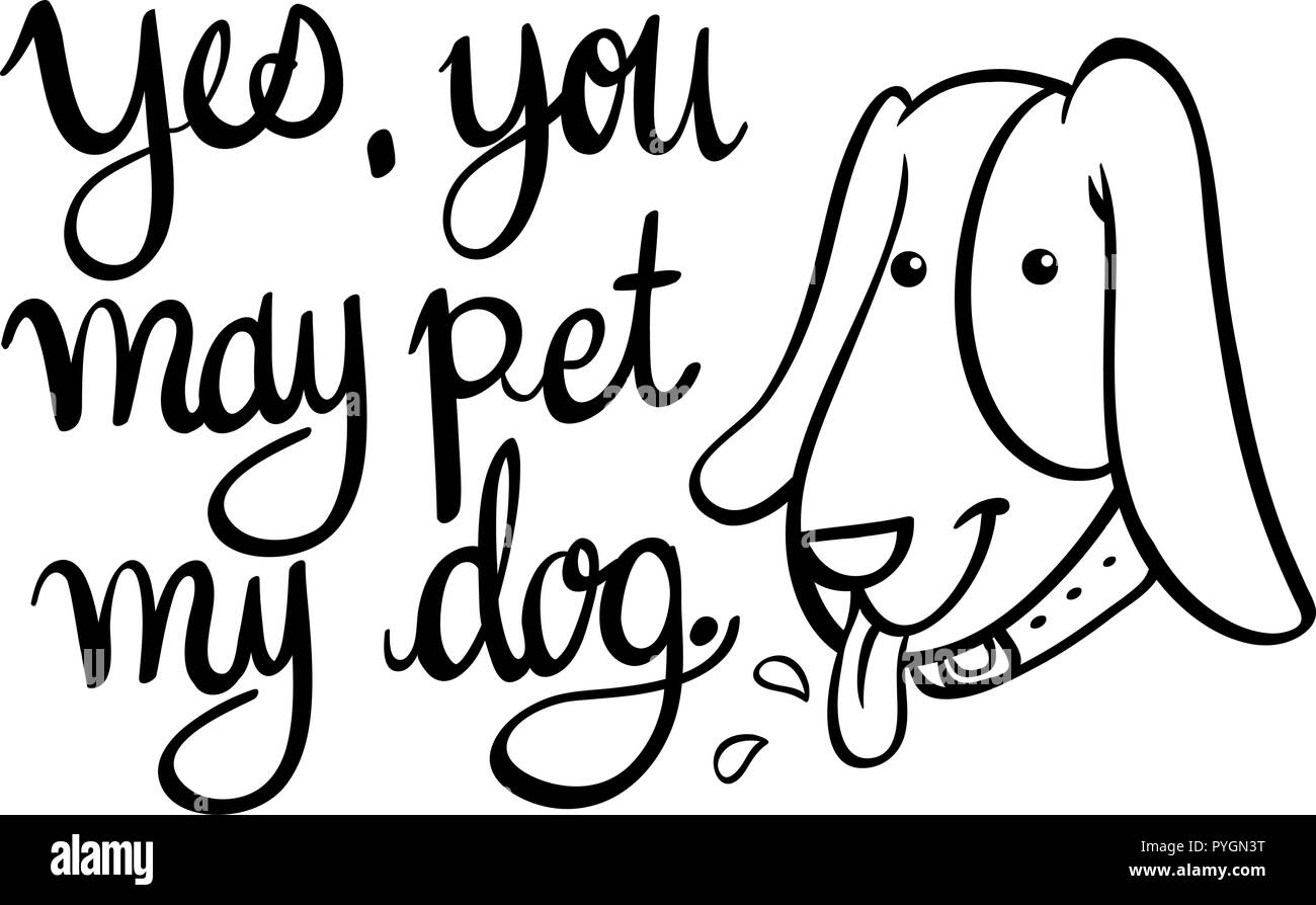 Yes writing Stock Vector Images - Alamy