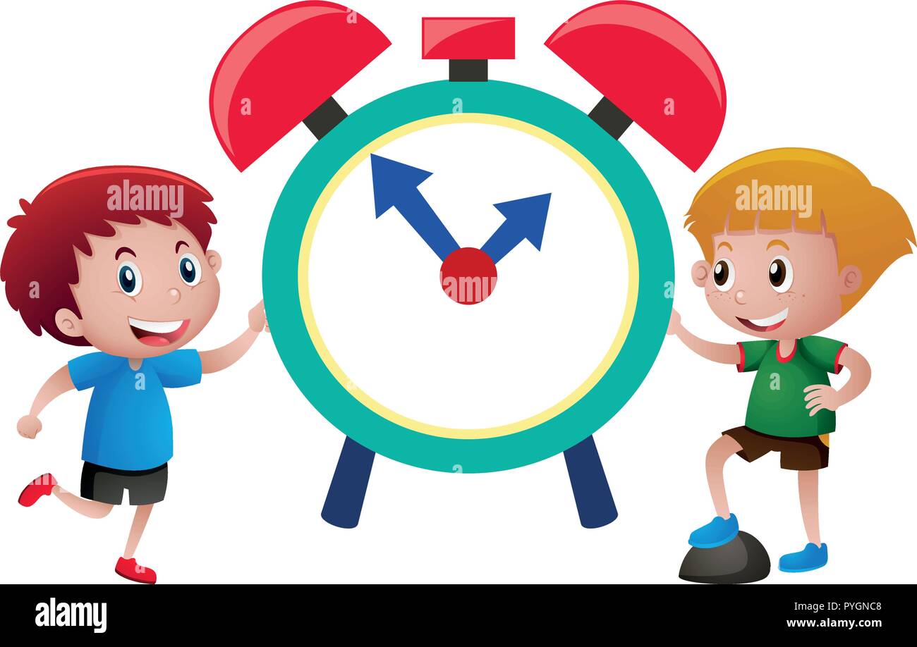 Giant clock child hi-res stock photography and images - Alamy