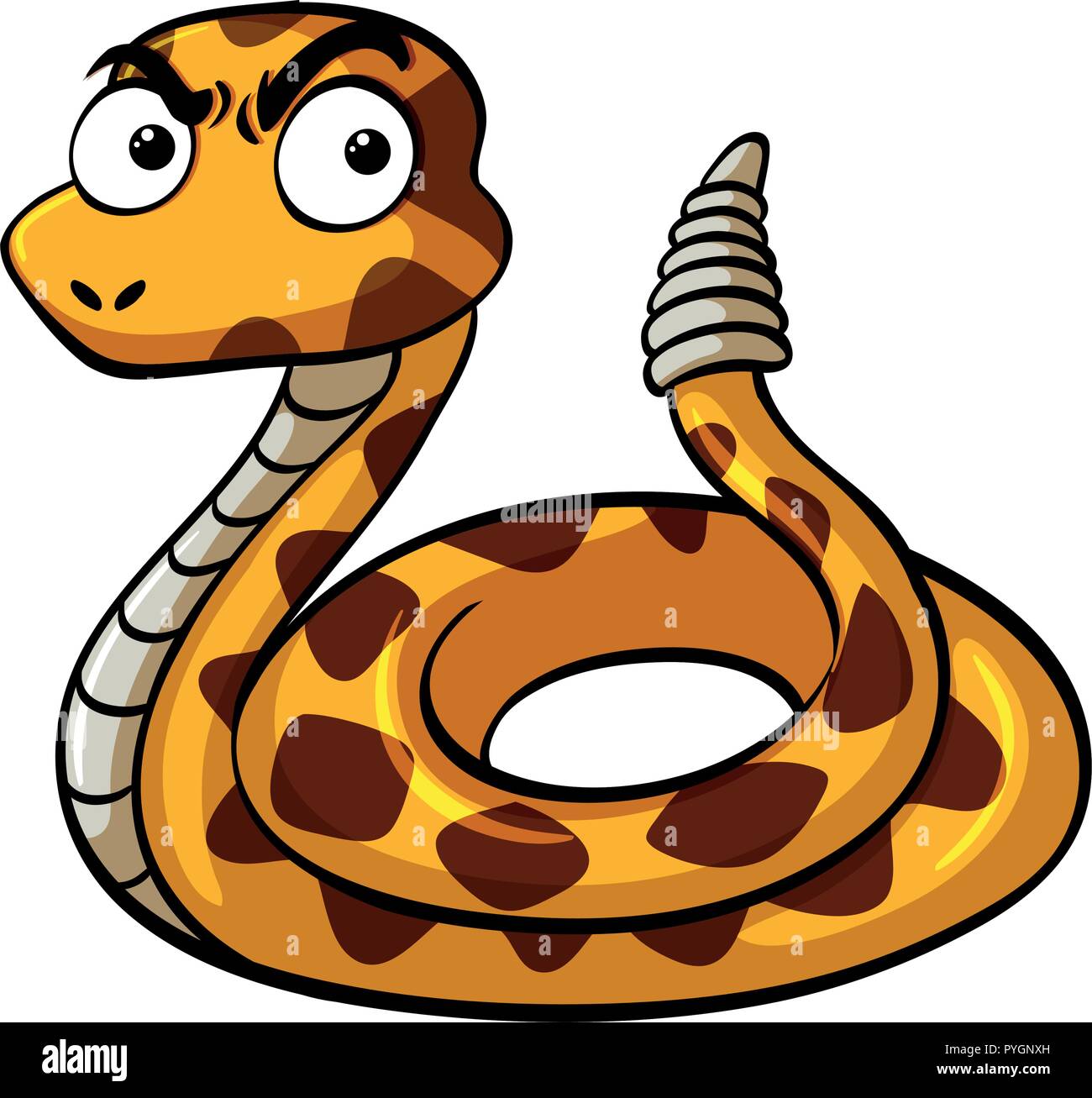 Rattlesnake clipart hi-res stock photography and images - Alamy