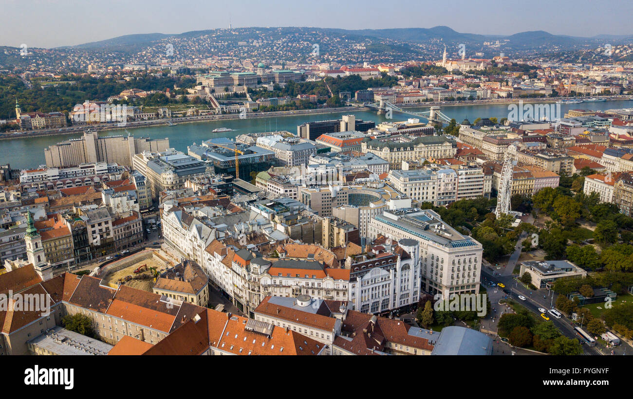 Aerial view of budapest hi-res stock photography and images - Alamy