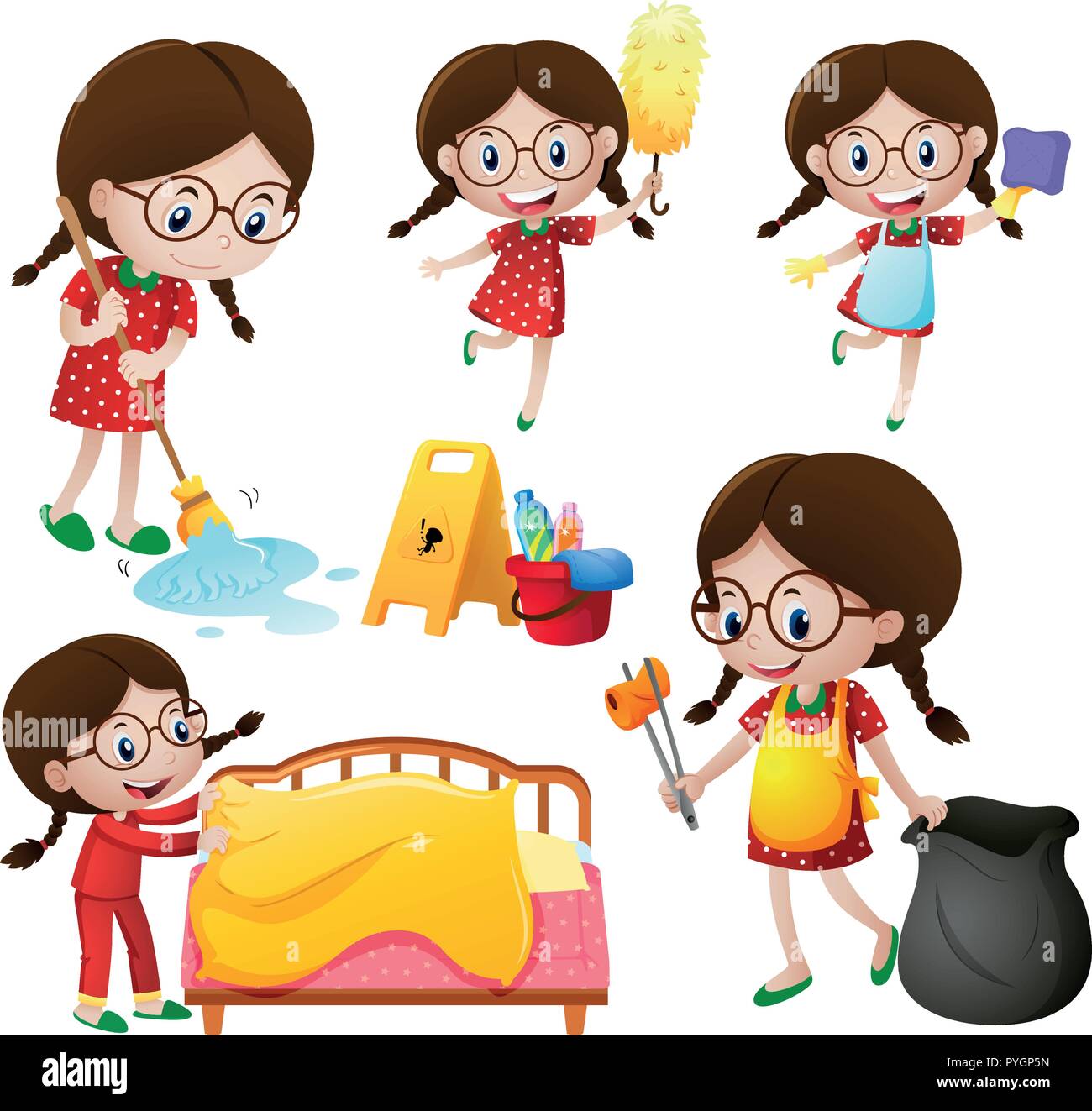 Chores chore Stock Vector Images - Alamy