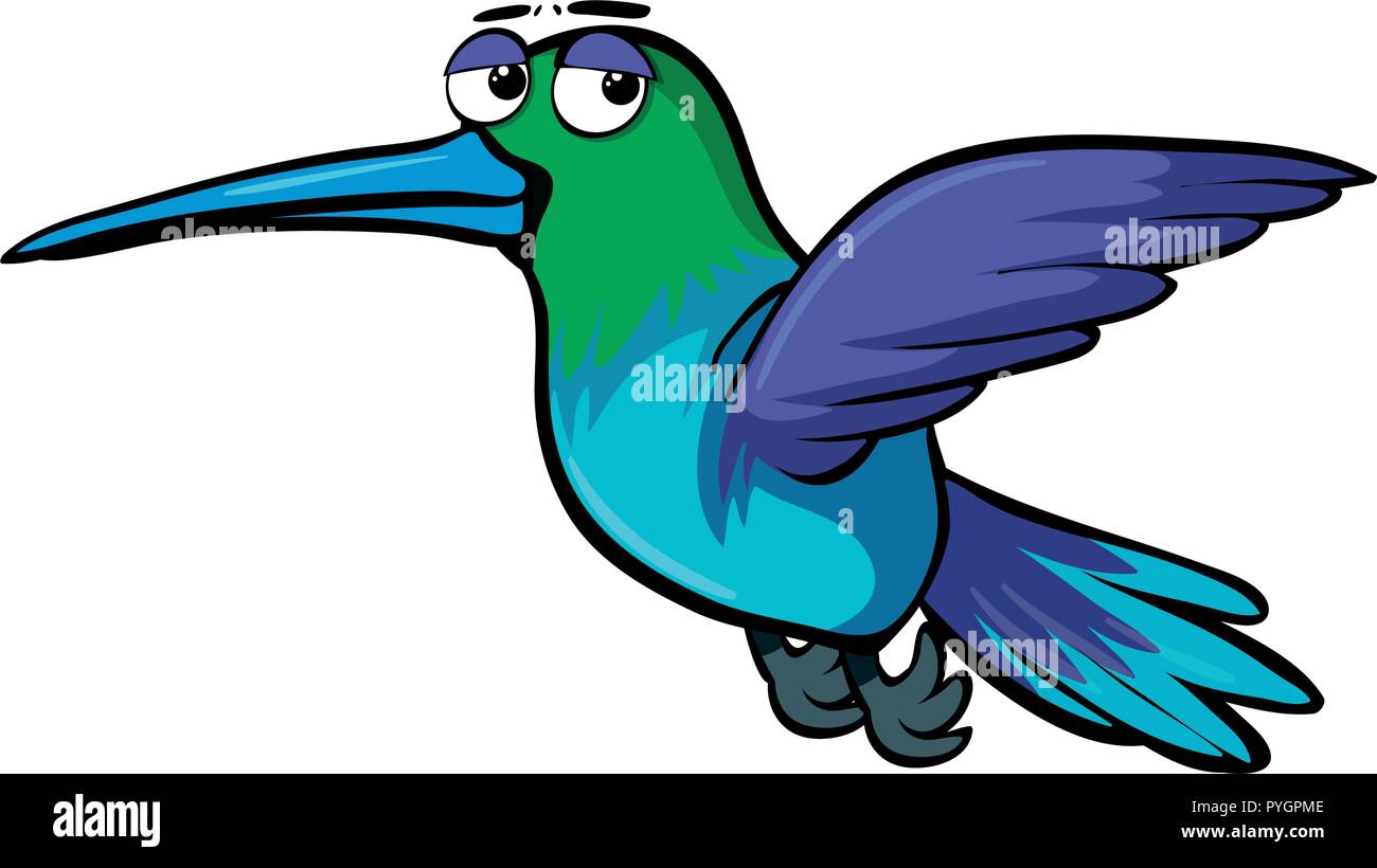 Cartoon illustration bird sad expression hi-res stock photography and ...