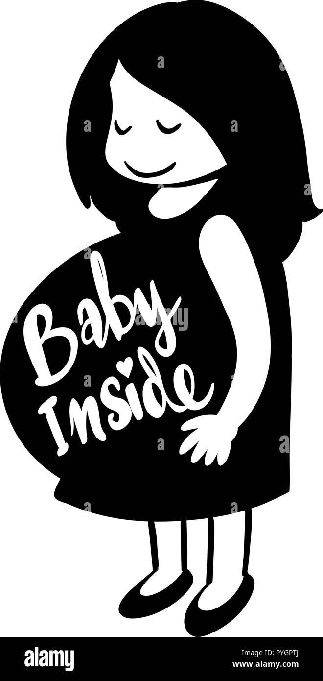Word expression for baby inside illustration Stock Vector Image & Art ...