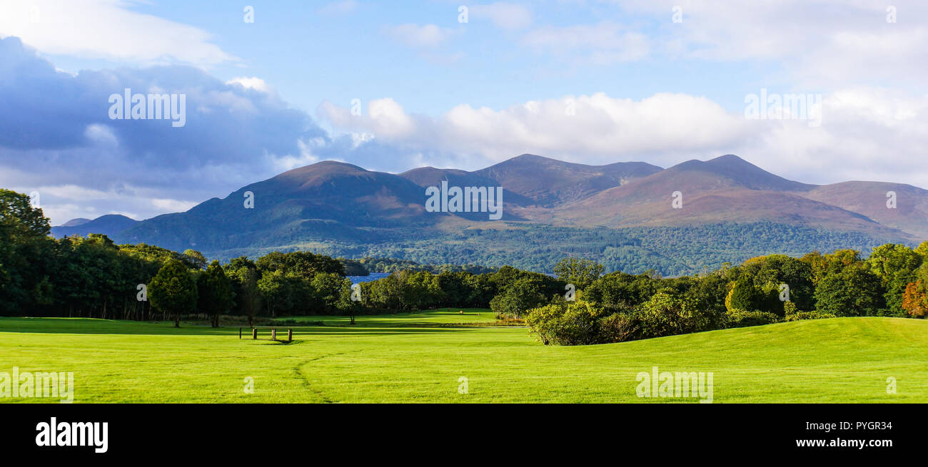 view of Lake Killarney and the Killarney National Park Stock Photo - Alamy