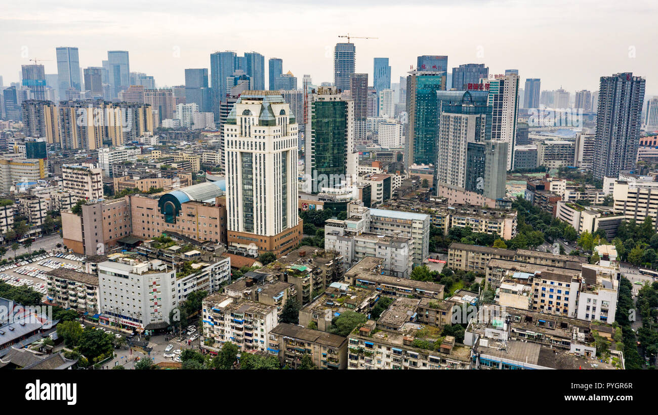 Chengdu skyline hi-res stock photography and images - Alamy
