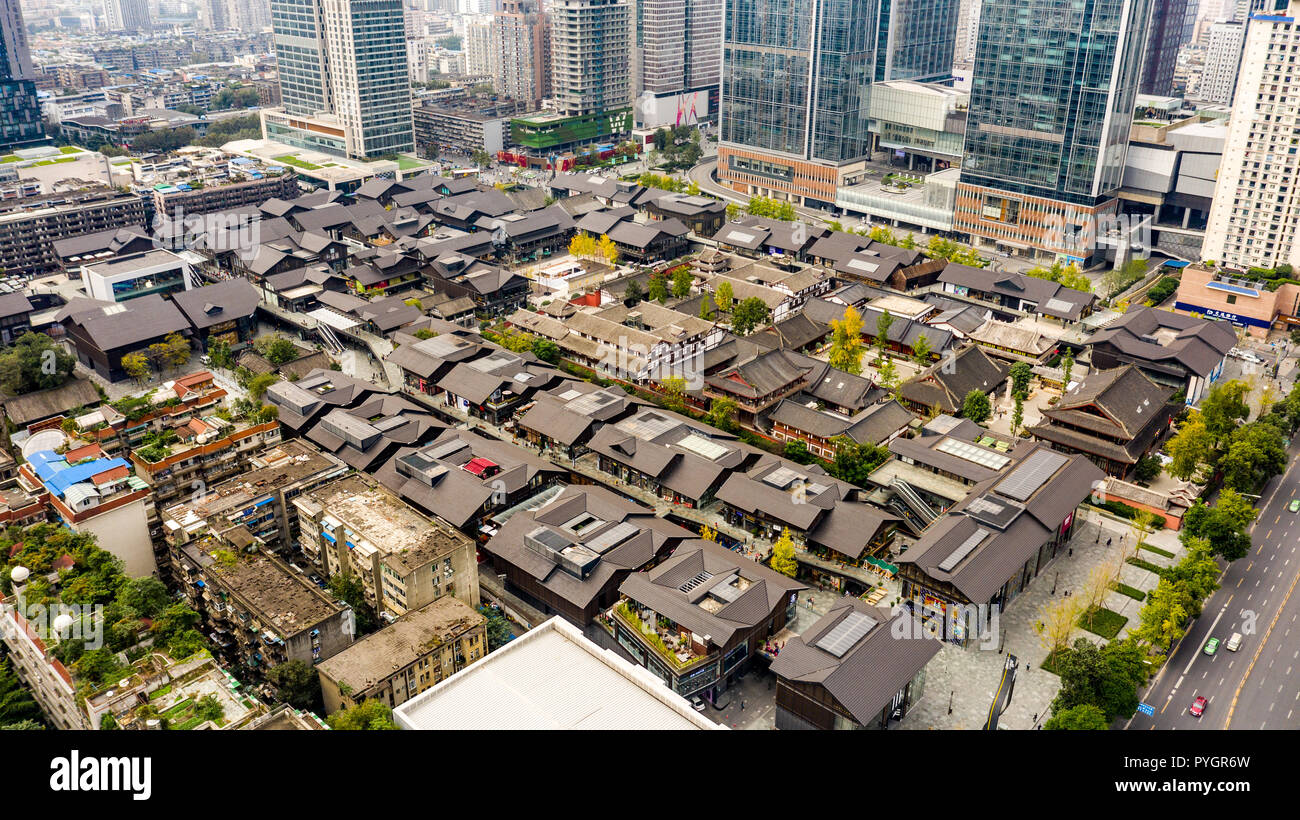 Daci Temple, Chengdu, China Stock Photo - Alamy